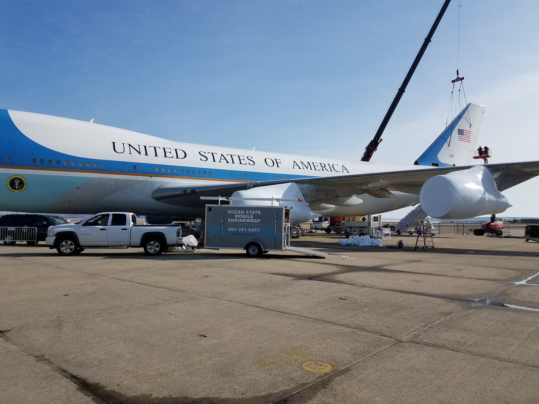 Superior Aircraft Shrink Wrap Services | Omega Shrinkwrap
